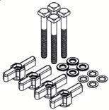 GUNWALE BRACKET HARDWARE – Yakima